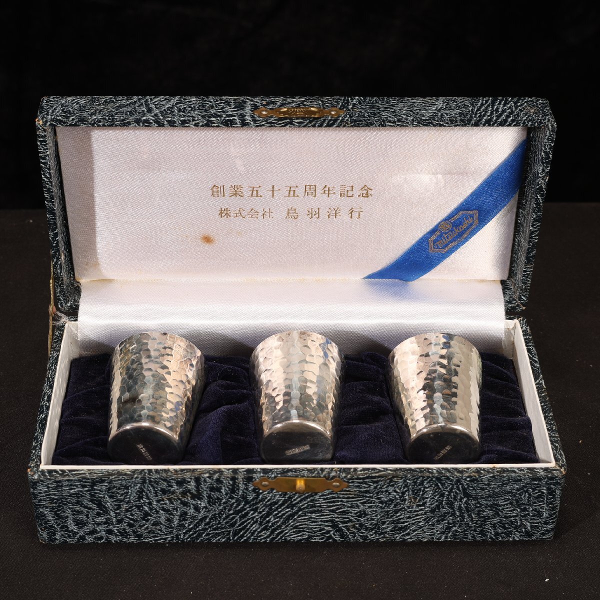 Yahoo!オークション - 【珍品堂】1円から H009-P16 銀製 三越 ショット...