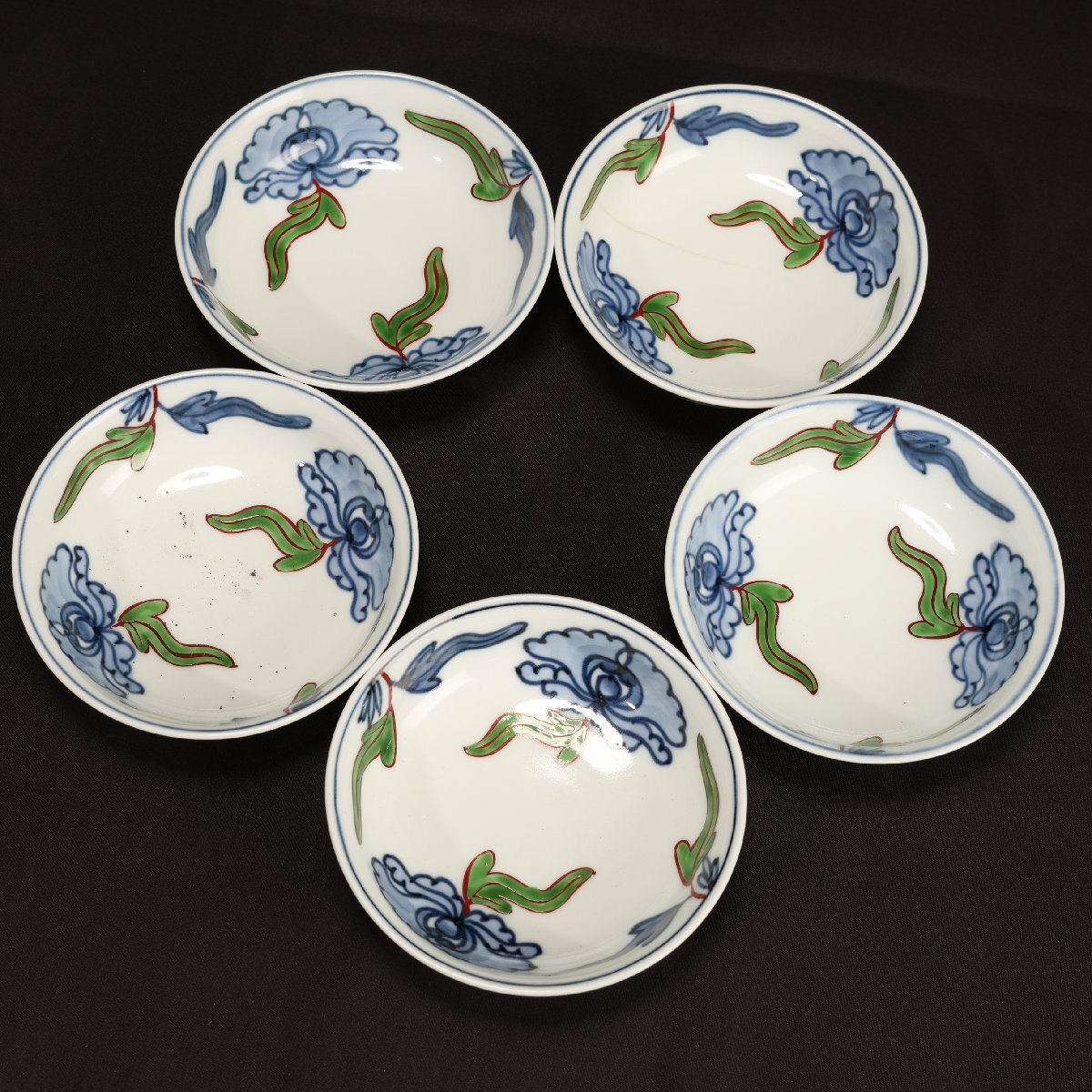 Yahoo!オークション - 【珍品堂】1円から E041-J06 有田焼 源右衛門窯 ...