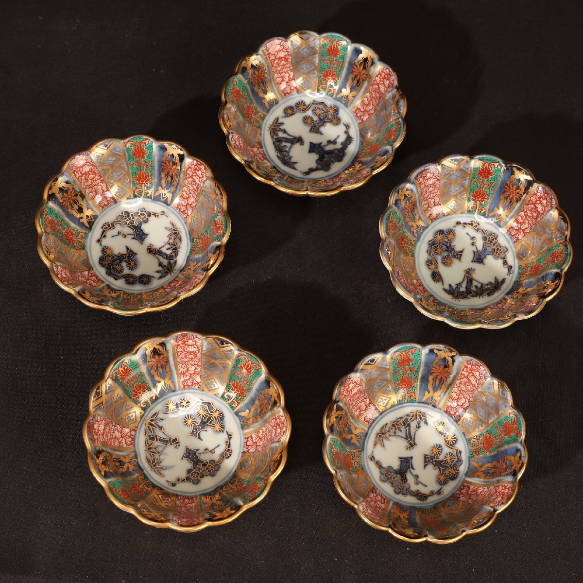 Yahoo!オークション - 【珍品堂】1円から U42-V20 有田焼 林九郎窯 金...