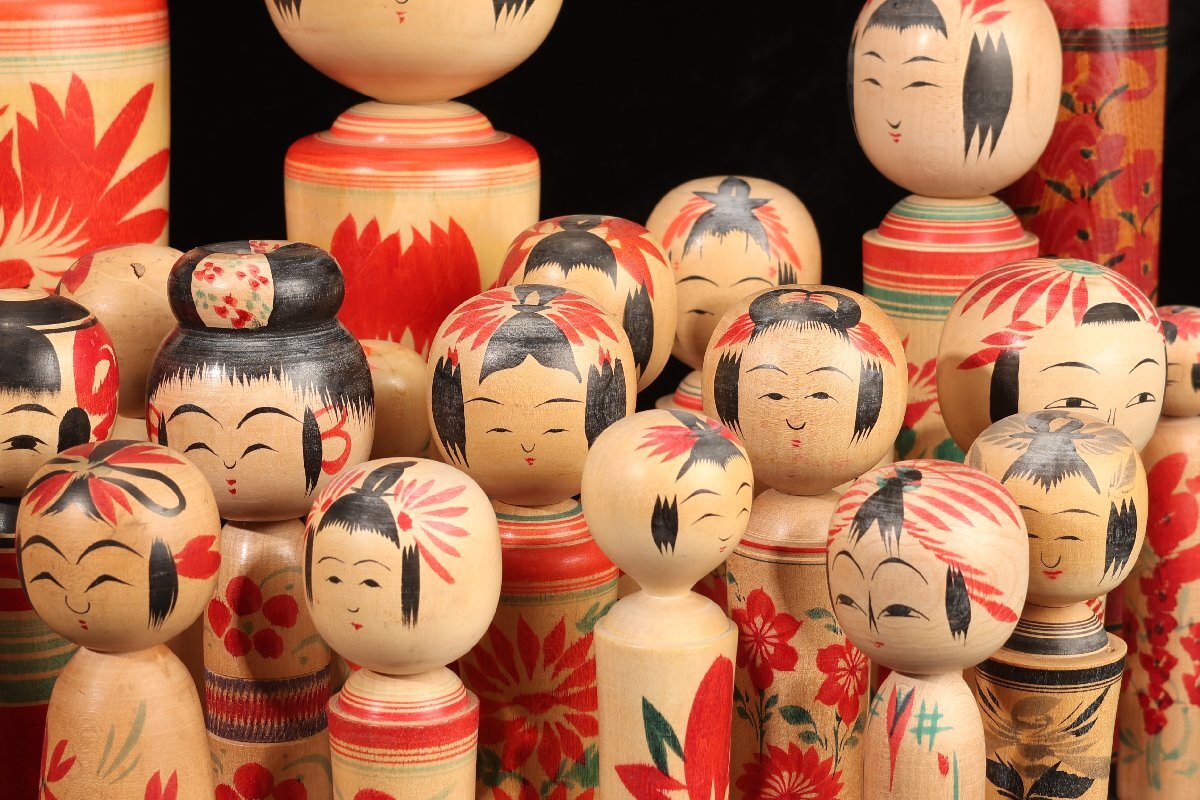 Yahoo!オークション - 【珍品堂】1円から K059-P63 こけし 伝統こけし ...