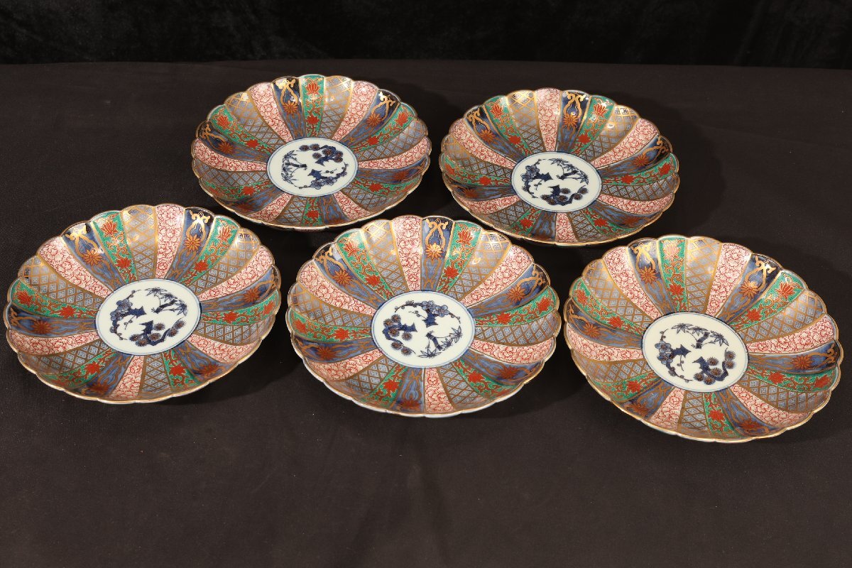 Yahoo!オークション - 【珍品堂】1円から U42-V20 有田焼 林九郎窯 金...