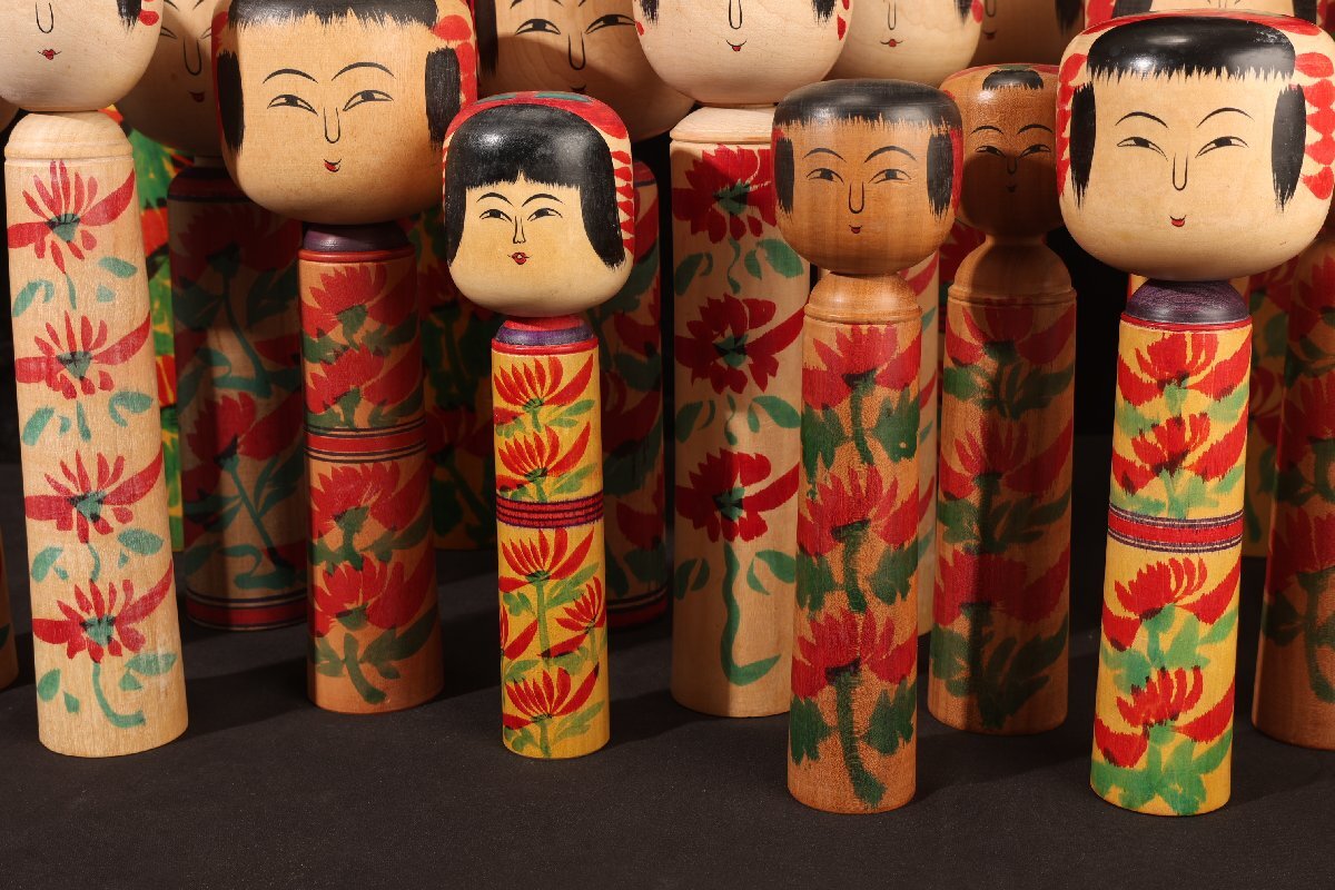 Yahoo!オークション - 【珍品堂】1円から U65-J24 こけし 伝統こけし ...