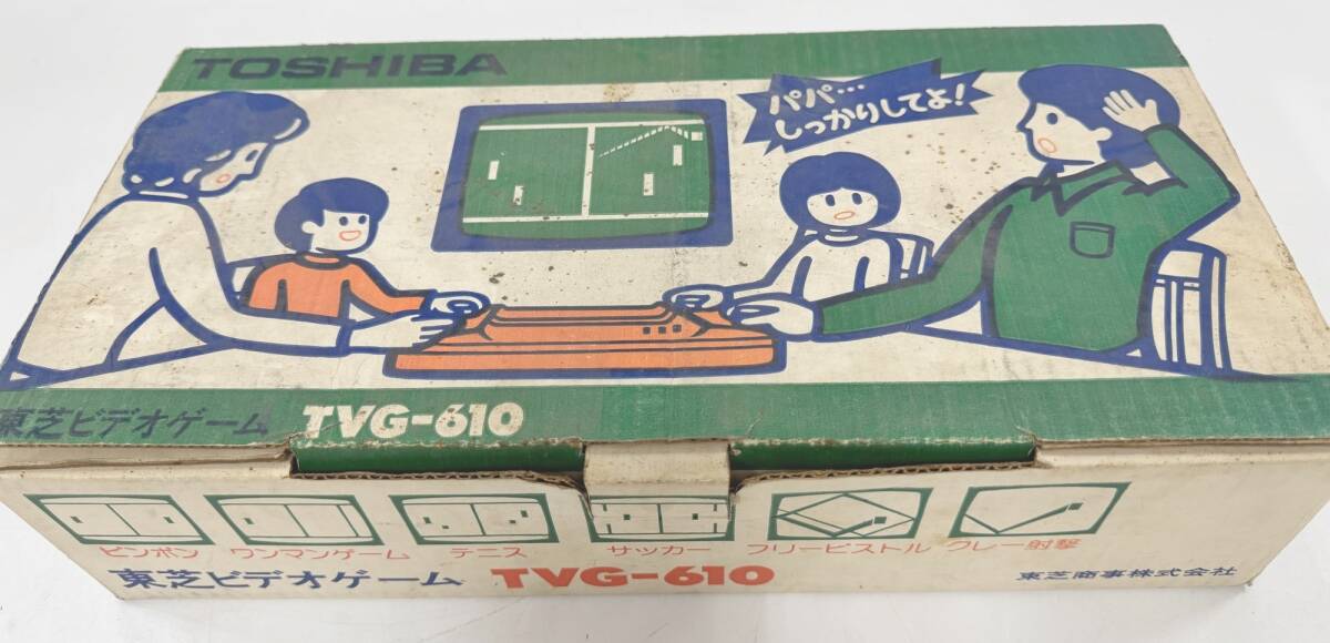 Yahoo!オークション - 東芝・TOSHIBA ビデオゲーム レトロゲーム 元箱...