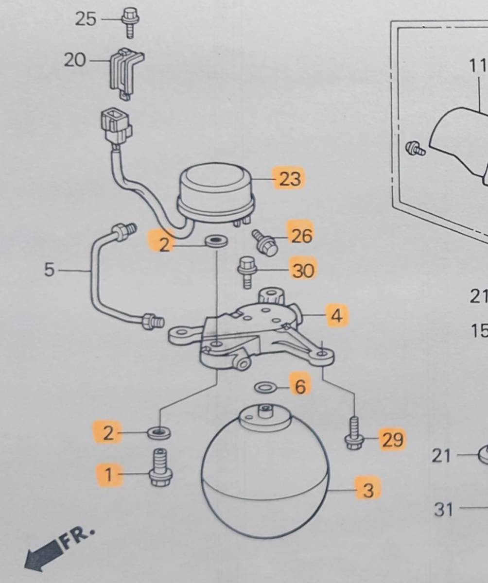 Yahoo!オークション - 絶版部品 前期 NSX ALB ABS アキュームセット NA...