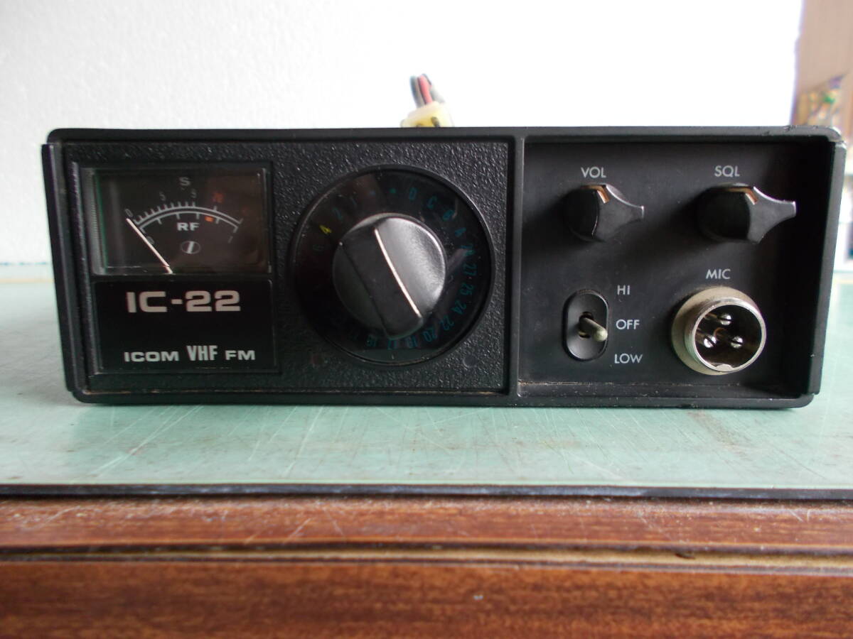 Yahoo!オークション - I-COM 144MHzトランシーバー IC-22