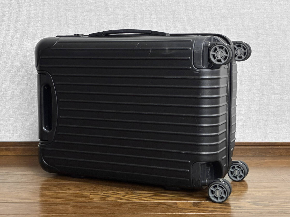 Yahoo!オークション - RIMOWA SALSA リモワ サルサ 4輪 37L ブラック ...