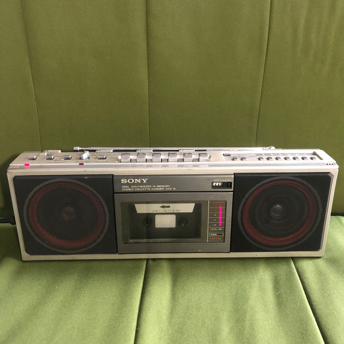 Yahoo!オークション - SONY CFS-10 Metal365 動作品 社外ACアダプタ付...