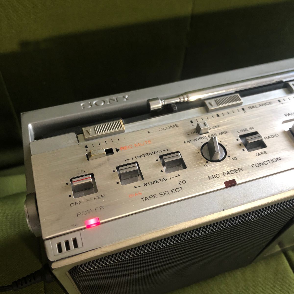 Yahoo!オークション - SONY CFS-10 Metal365 動作品 社外ACアダプタ付...