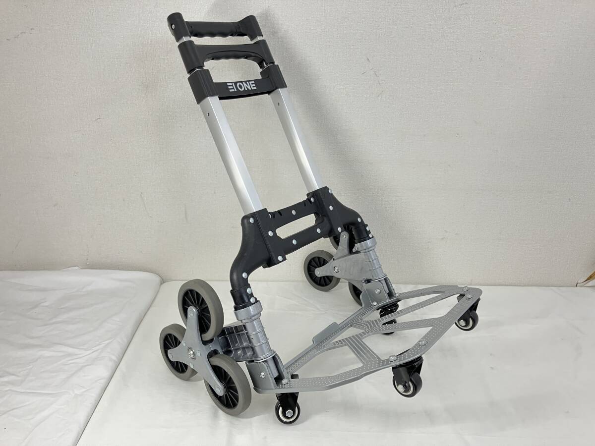 Yahoo!オークション - EI ONE 段差対応 3輪 キャリーカート 折りたたみ...