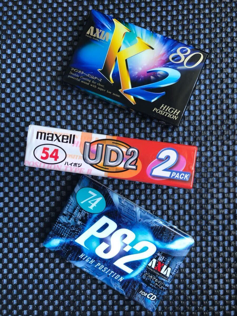 Yahoo!オークション - 未開封 日立maxell ハイポジカセットUD2 54 2本...