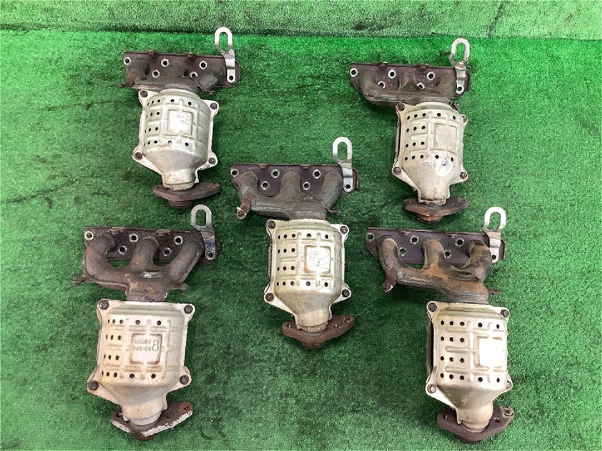 Yahoo!オークション - 自動車 触媒 スズキ 純正 K6A 5個セット 刻印 85...