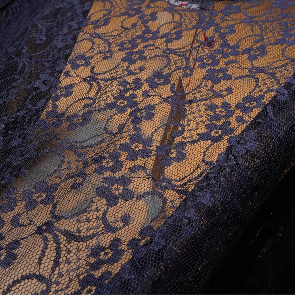 Yahoo!オークション - 100円＠H304＠ 新品タグ付き 総レース 切替 夏カ...