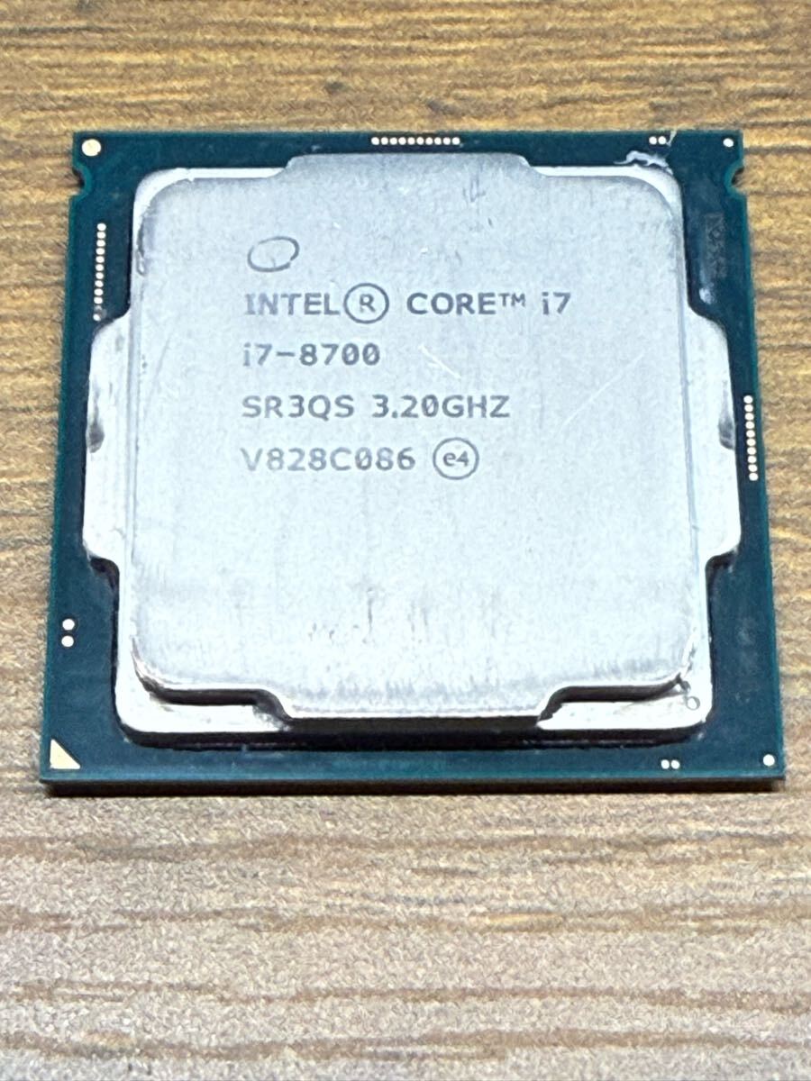 Yahoo!オークション - intel Core i7-8700 CPU LGA1151【ジャンク扱い...