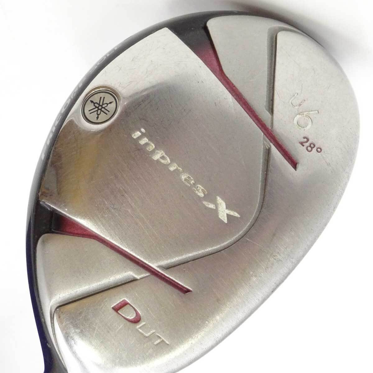 Yahoo!オークション - ヤマハ インプレス Inpres X U6 28°TX-410U レ...