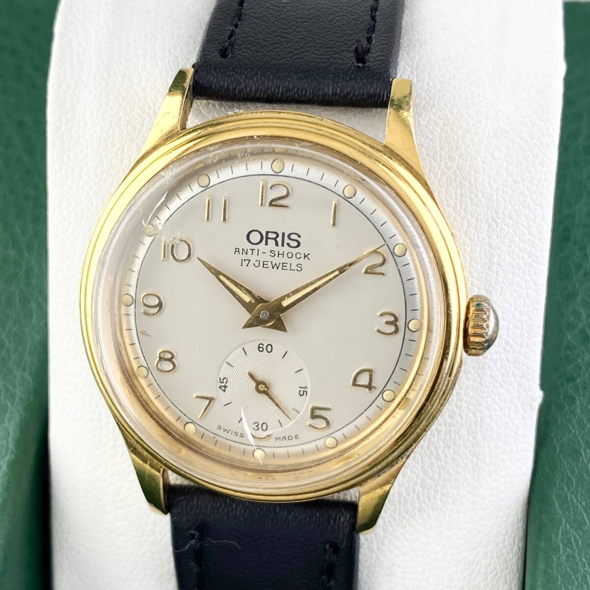 1円〜 ORIS オリス 腕時計 メンズ レディース兼用 AT 自動巻 7312 スモセコ ホワイト文字盤 ゴールド ラウンドフェイス 17石 可動品(オリス)｜売買されたオークション情報 ...