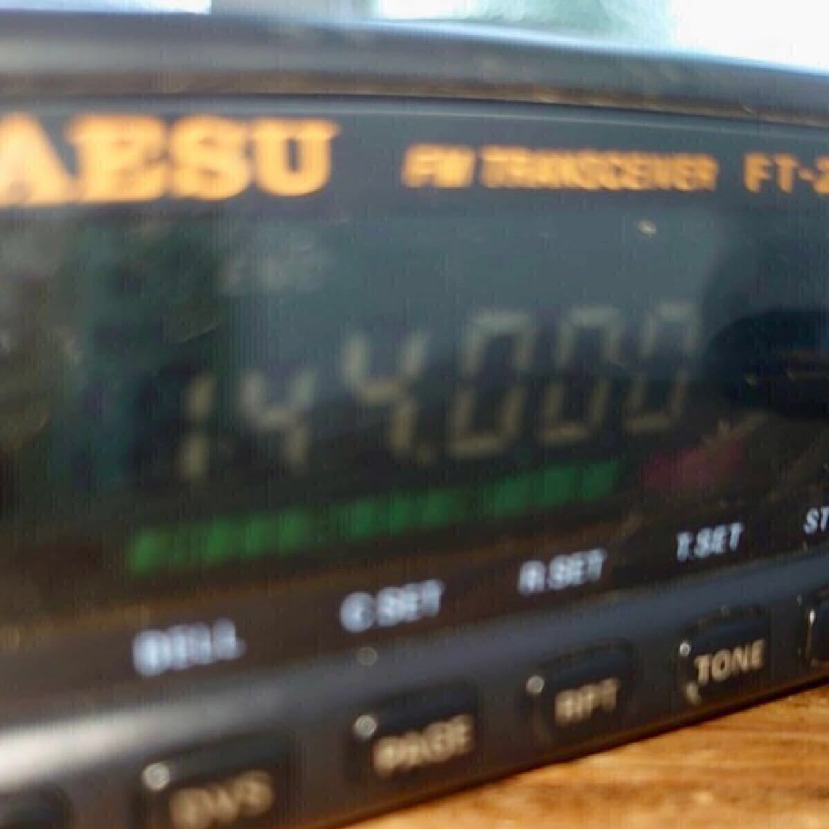 Yahoo!オークション - YAESU ヤエス FT-215 144MHz 2m モービル トラン...