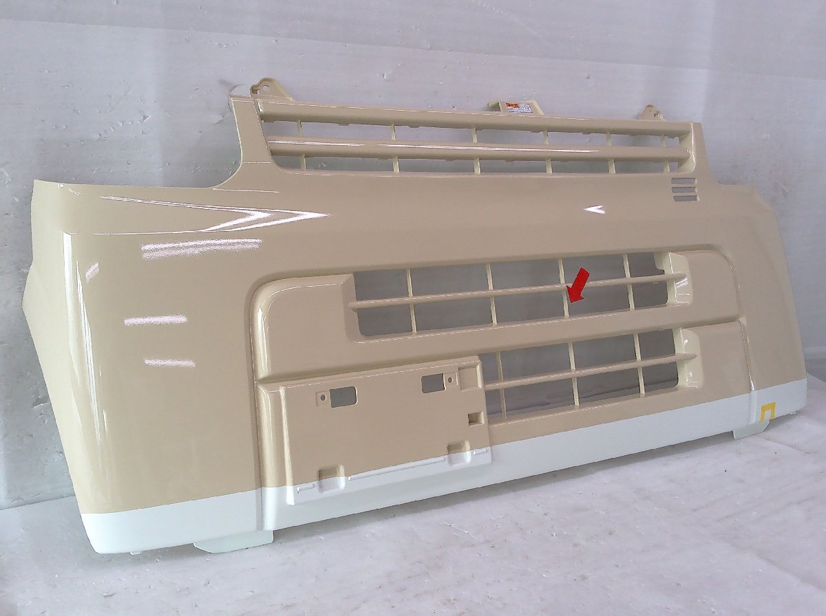 Yahoo!オークション - エブリィ バン DA17V フロントバンパー ベージュ...