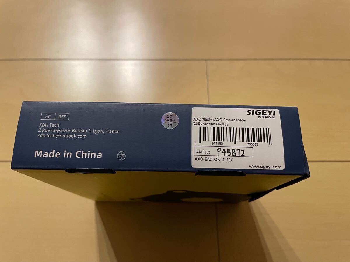 Yahoo!オークション - 【未使用】SIGEYI AXO パワーメーター EASTON-4-...