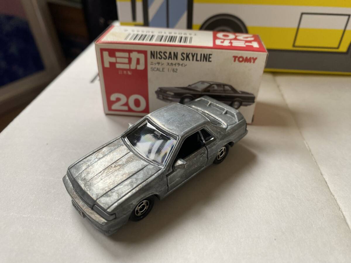 Yahoo!オークション - トミカ20 R31 スカイラインGTS 無塗装 小田急百...