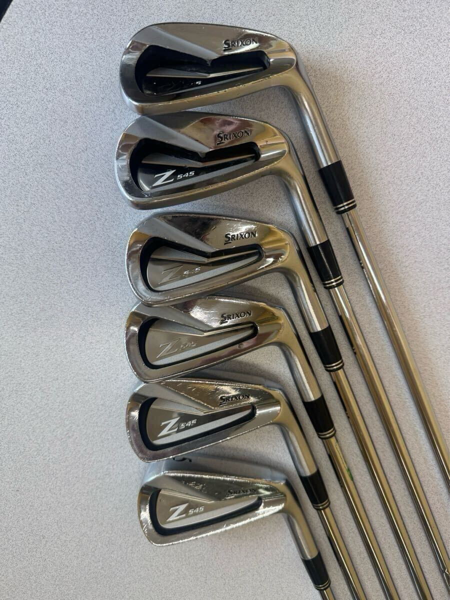 Yahoo!オークション - 中古 スリクソンZ545アイアン PW〜5番 6本セ...