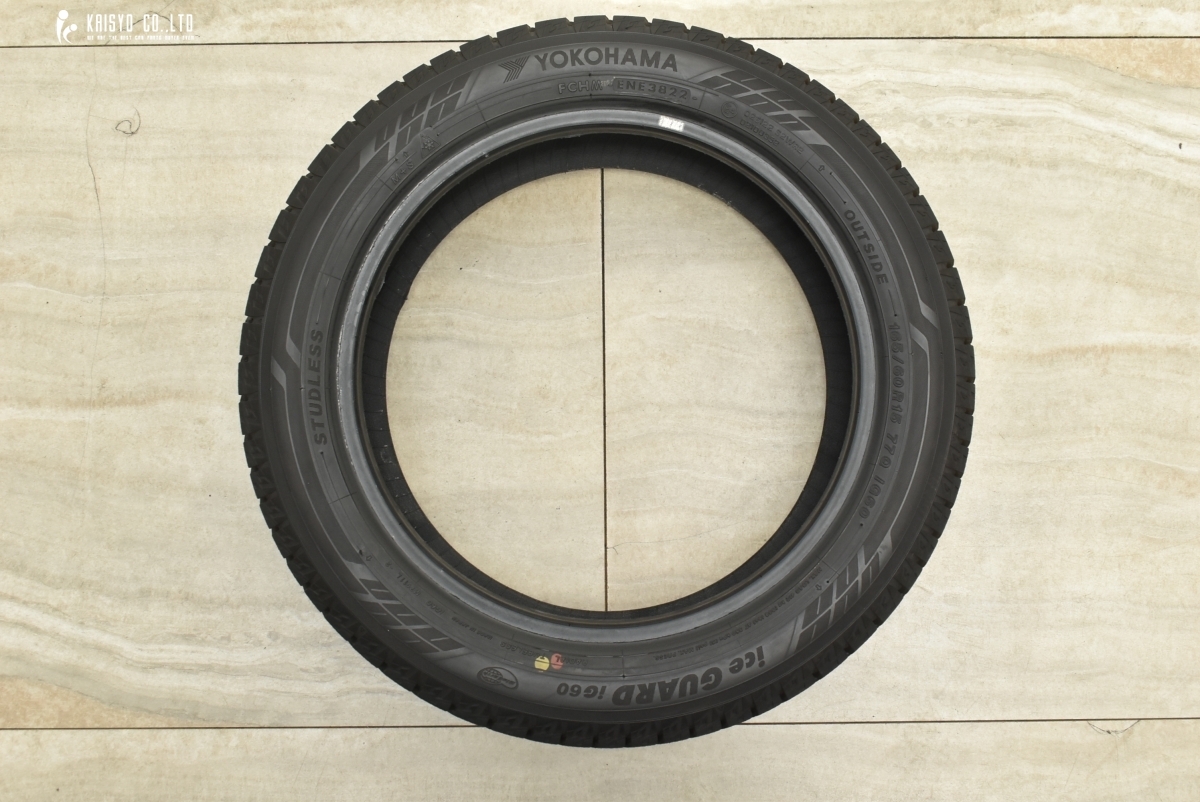 Yahoo!オークション - 【バリ溝】ヨコハマ アイスガード iG60 165/60R1...