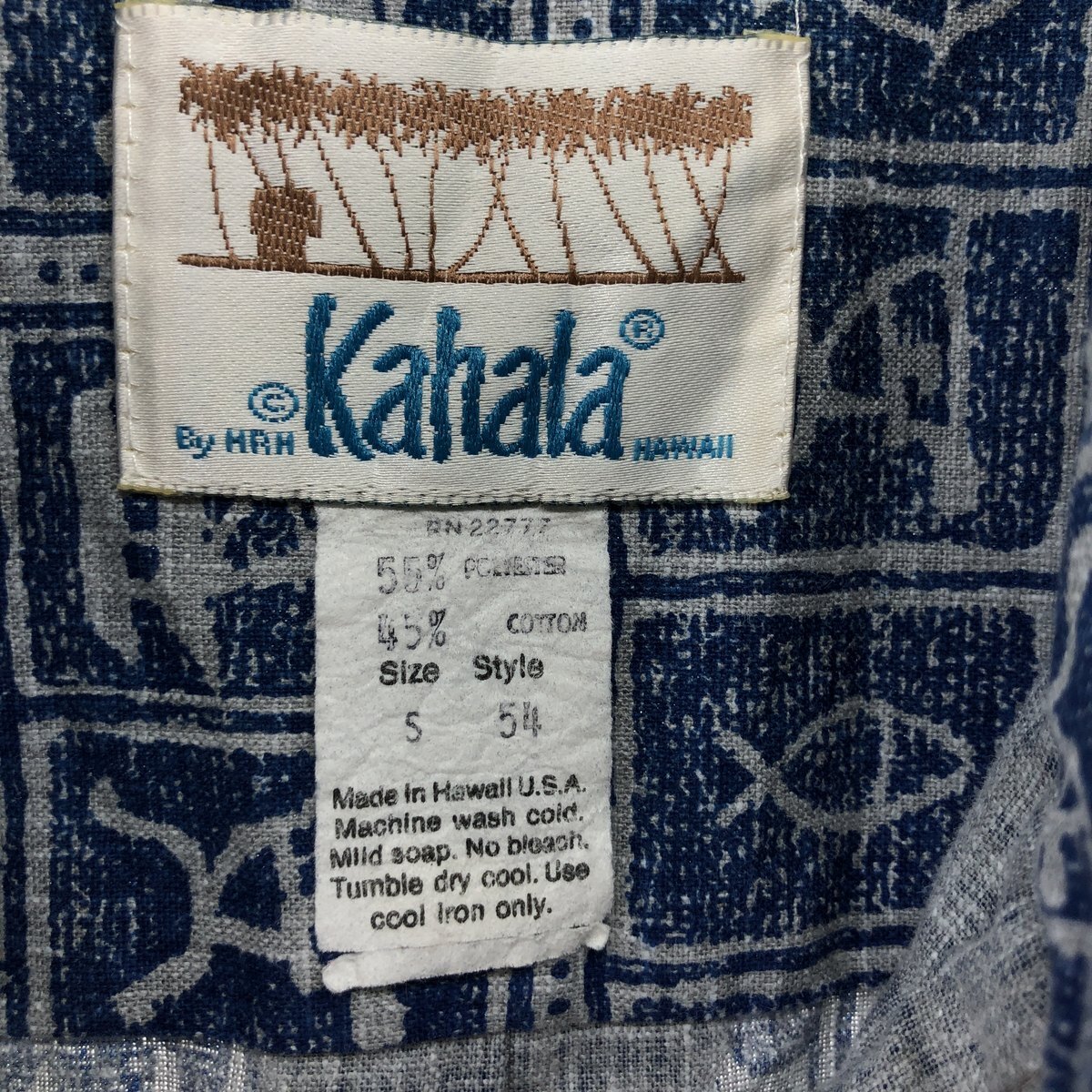 Yahoo!オークション - 古着 カハラ KAHALA 総柄 ボタンダウン ハワイア...