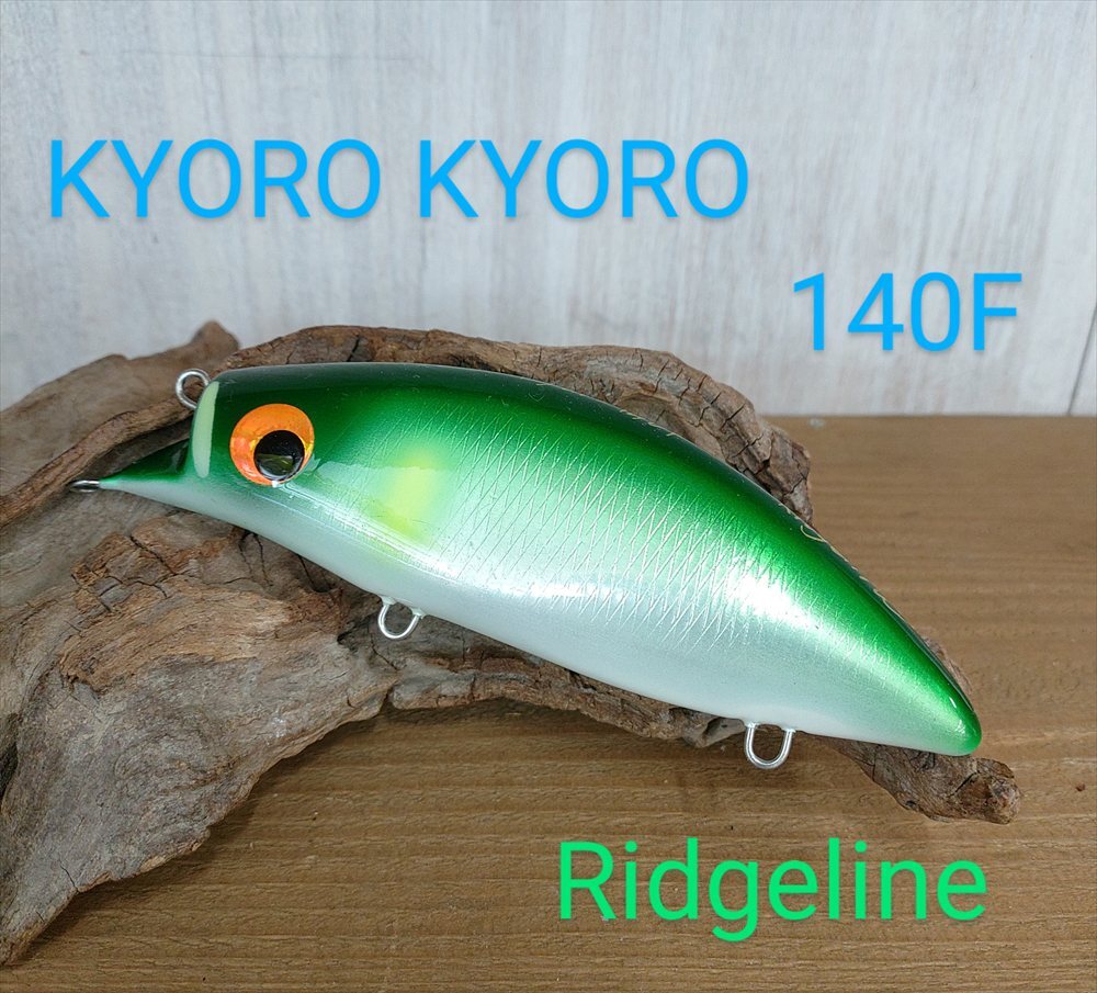 リッジライン キョロキョロ 140F 品 Ridge line kyorokyoro A4874(ミノー)｜売買されたオークション情報、yahooの商品情報をアーカイブ公開 - オークファン ...