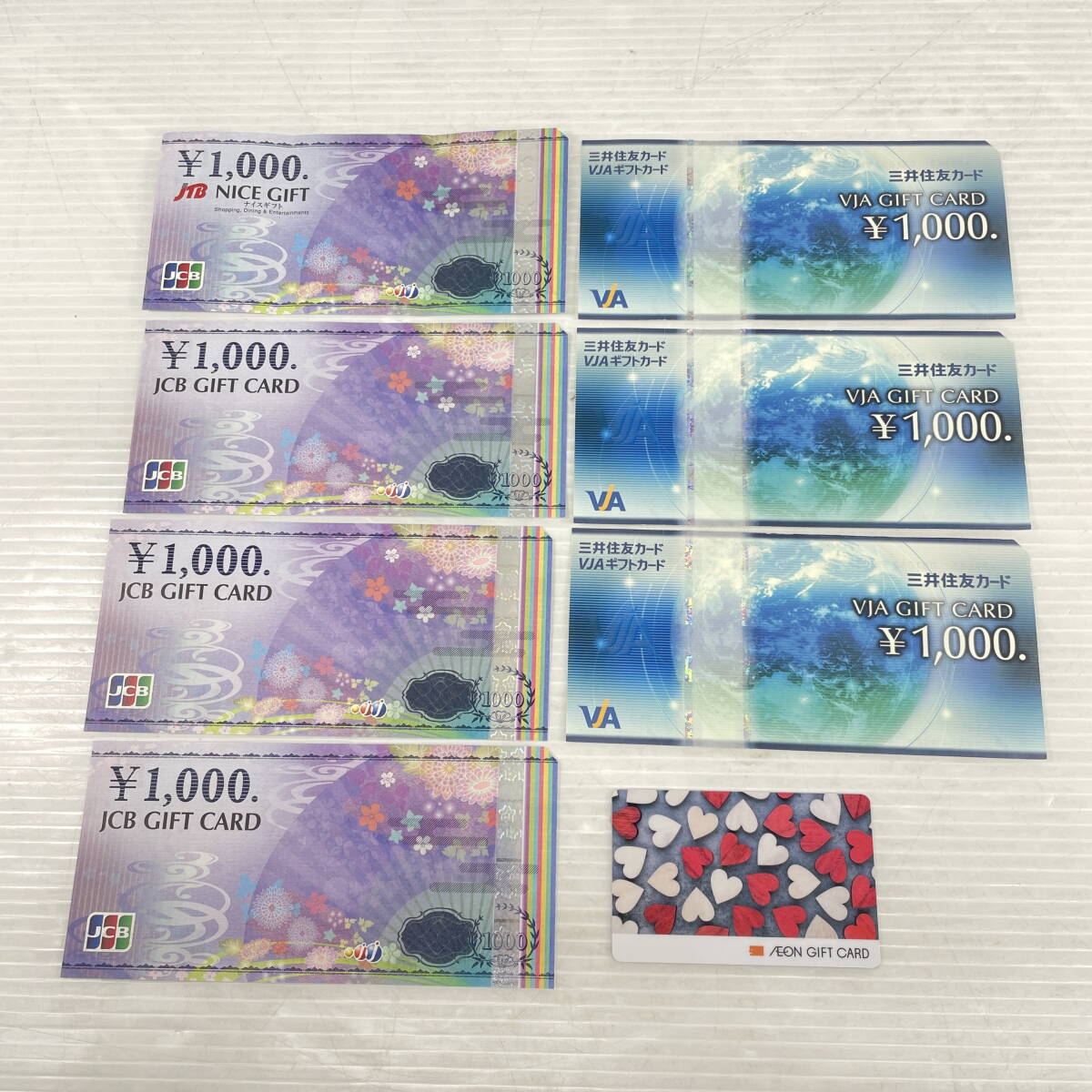 Yahoo!オークション - 2505XX046 未使用 イオンギフトカード 1万円分/J...