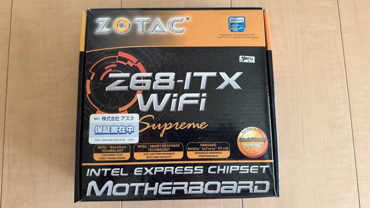 Yahoo!オークション - ZOTAC Z68-ITX WiFi 付属品未使用