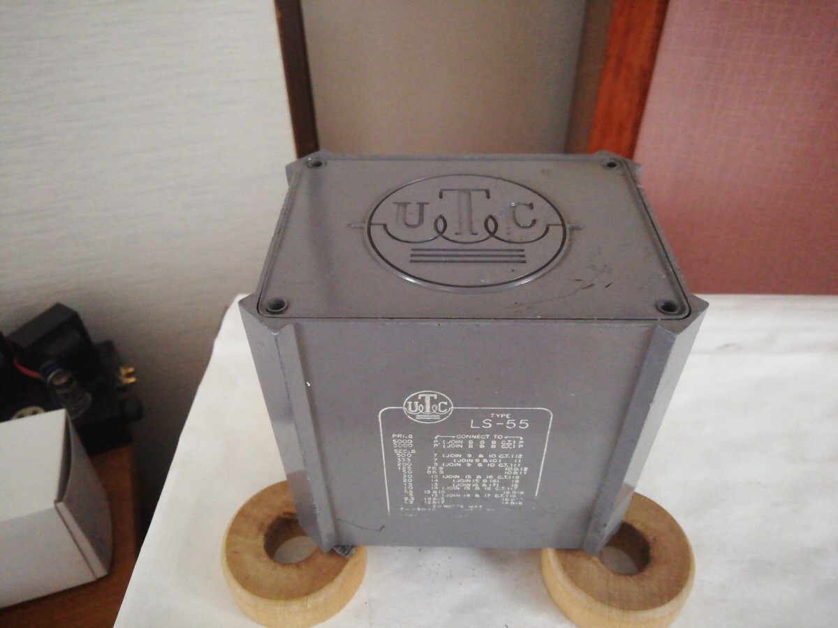 Yahoo!オークション - UTC LS-55(こ白色) PP用出力トランス 1個 中古良...
