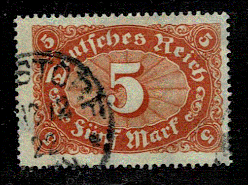 Yahoo!オークション - 《ドイツ》Scott #194 1922年 5m