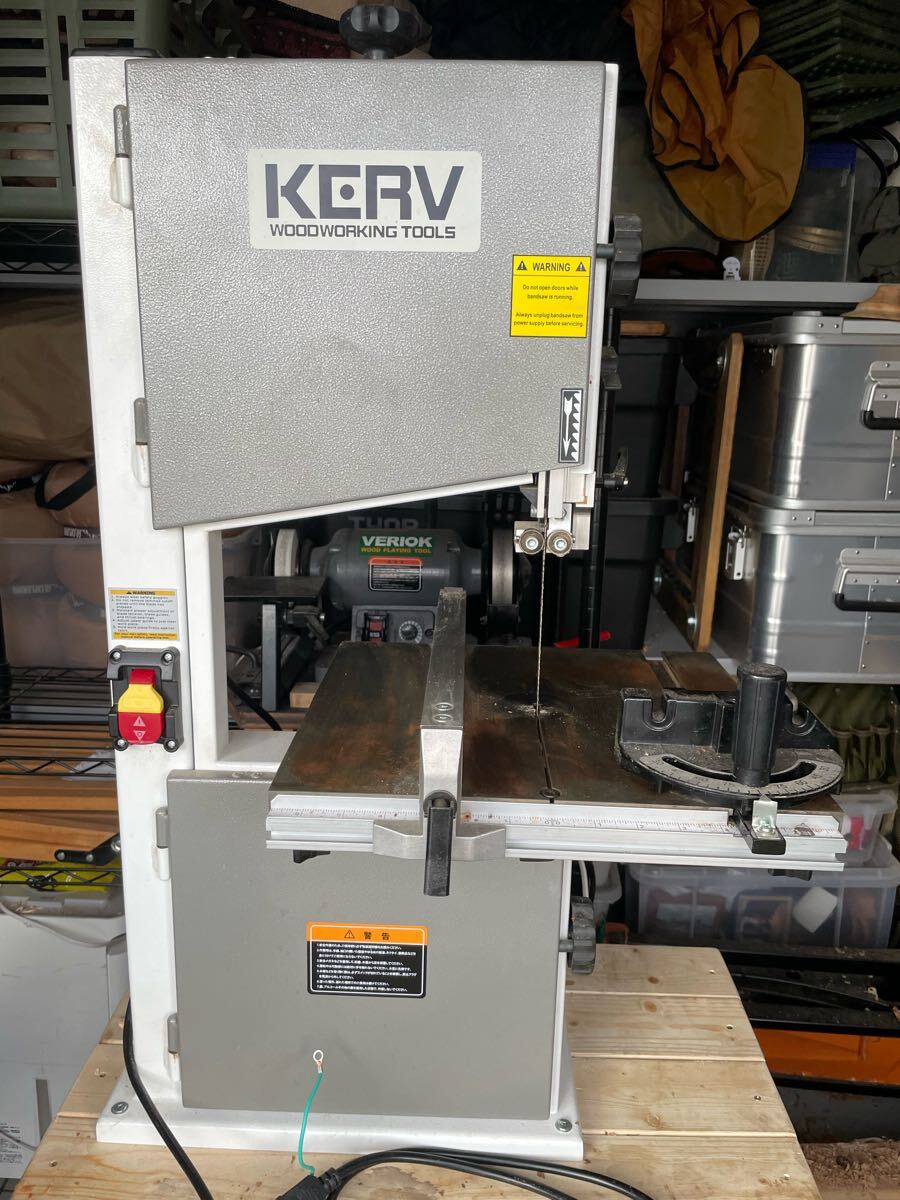 Yahoo!オークション - 美品 KERV 10インチ バンドソー ラクーン 木工 ...