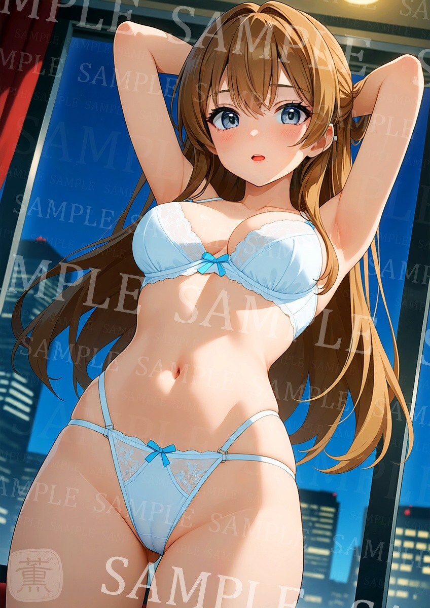 Yahoo!オークション - 5976【かおる】オリジナル アート ポスター A4 ...