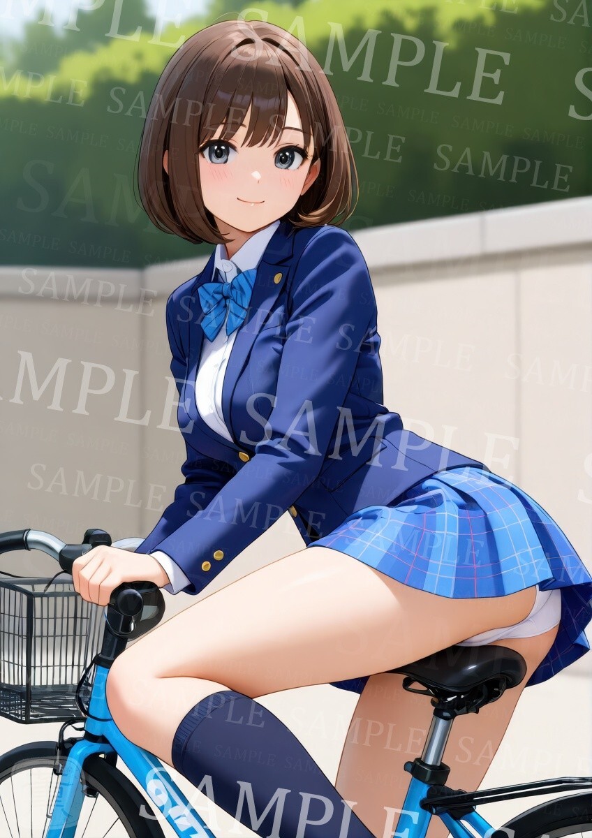 Yahoo!オークション - 7898【かおる】パンチラ オリジナル A4 アート ...