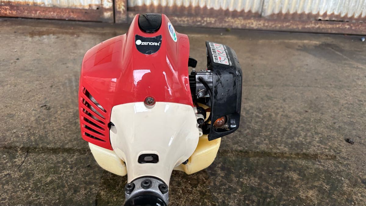 Yahoo!オークション - 草刈機(ゼノアTRZ260EZ)ハイパワーなのに燃費の...