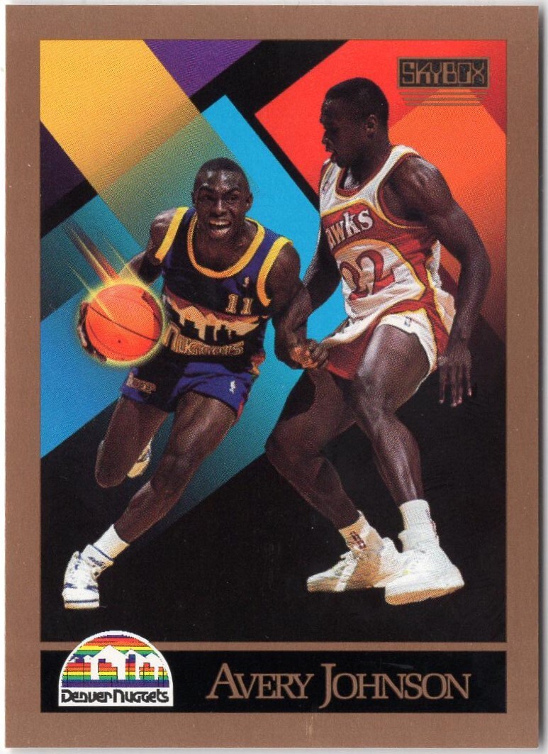 エイブリージョンソン NBA90-91 Skybox RC #380 AveryJohnson/DenverNuggets Rookieルーキー(Fleer、Sky Box)｜売買された ...