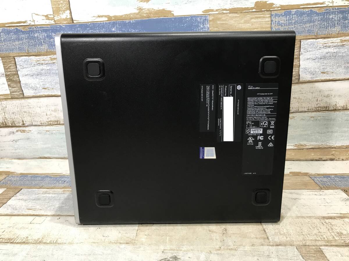 ②HP ProDesk 600 G4/intel Core i5-8500 3.00GHz/メモリ8GB/NVMe/デスクトップ/Windows11(パソコン単体)｜売買されたオークション情報 ...