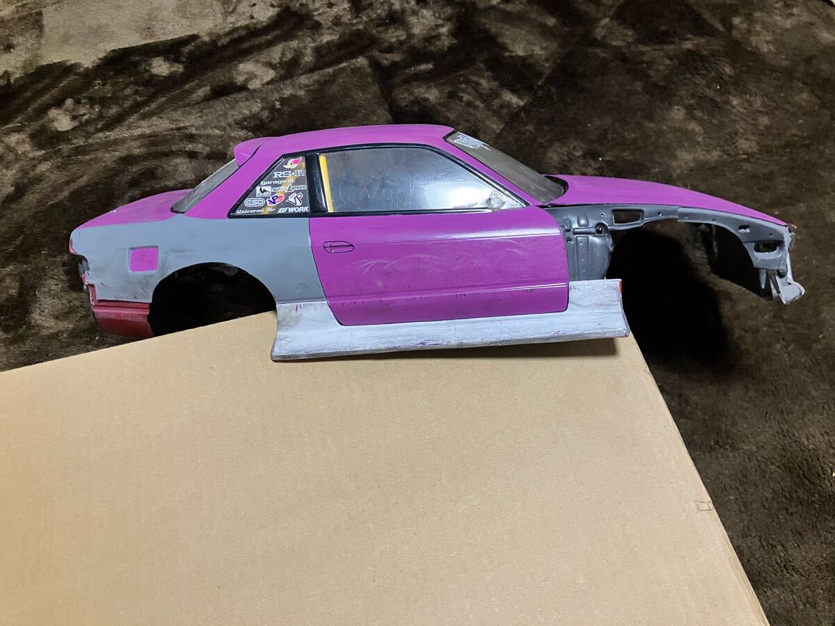 Yahoo!オークション - パンドラ等 S13 ミサイル ラジドリ ボディ 外塗...