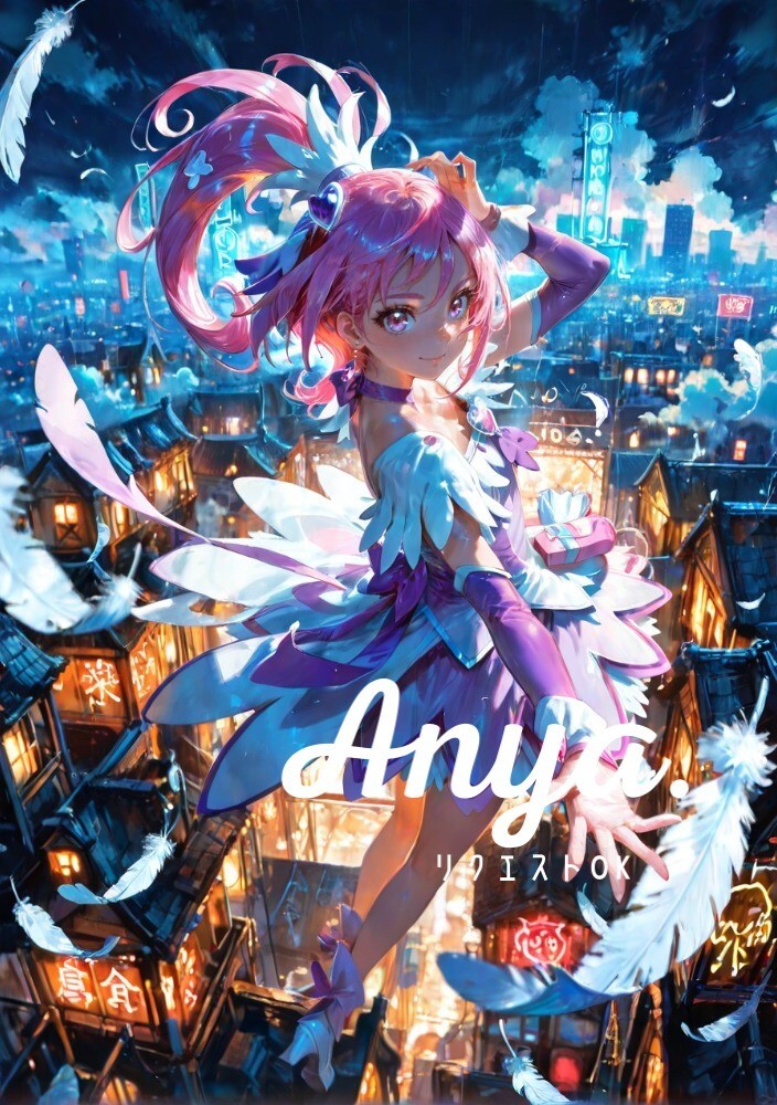 Yahoo!オークション - [4316]A4 アート ポスター イラスト 同人 美少女...