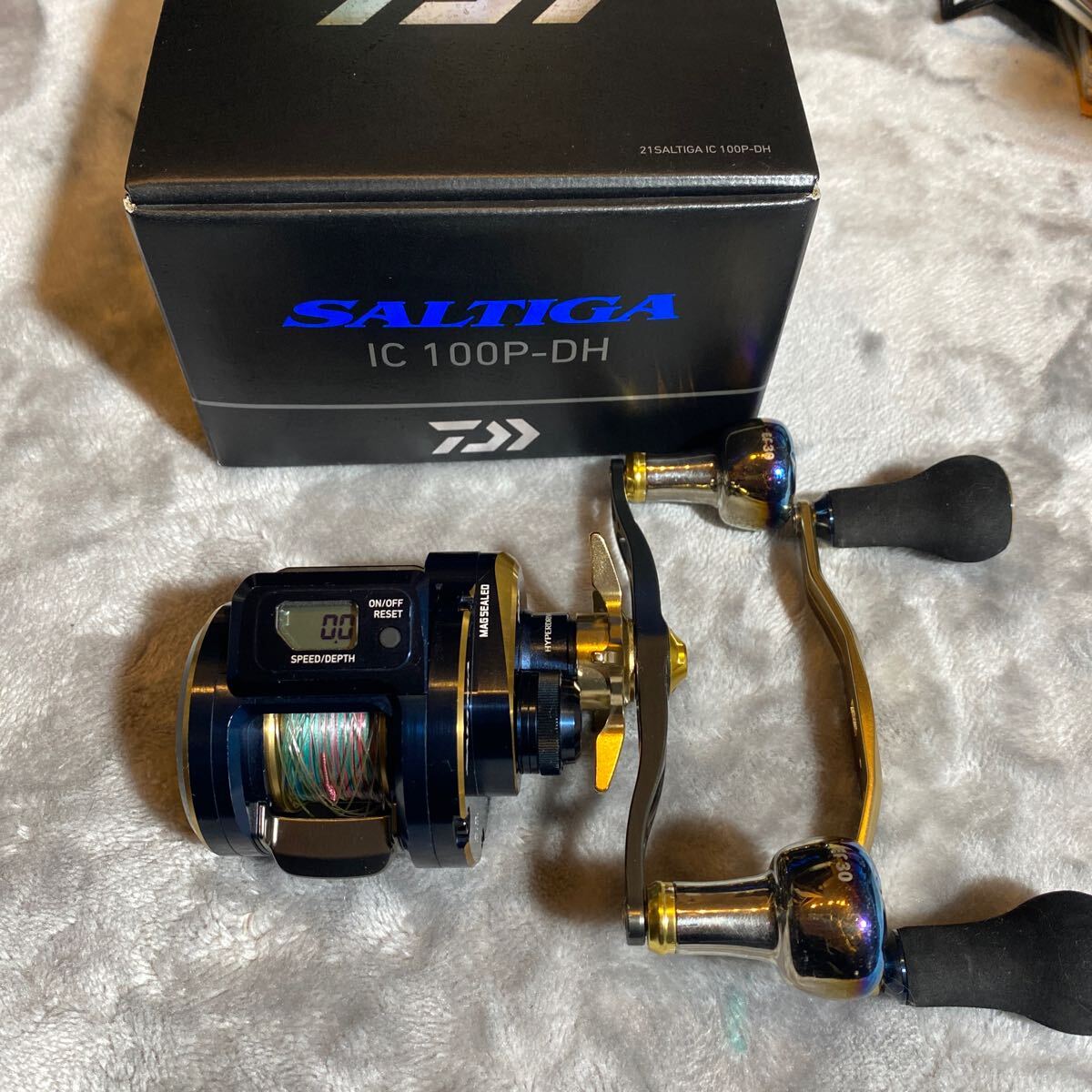 Yahoo!オークション - DAIWA ダイワ IC 100P-DH リブレクランク120 カ...