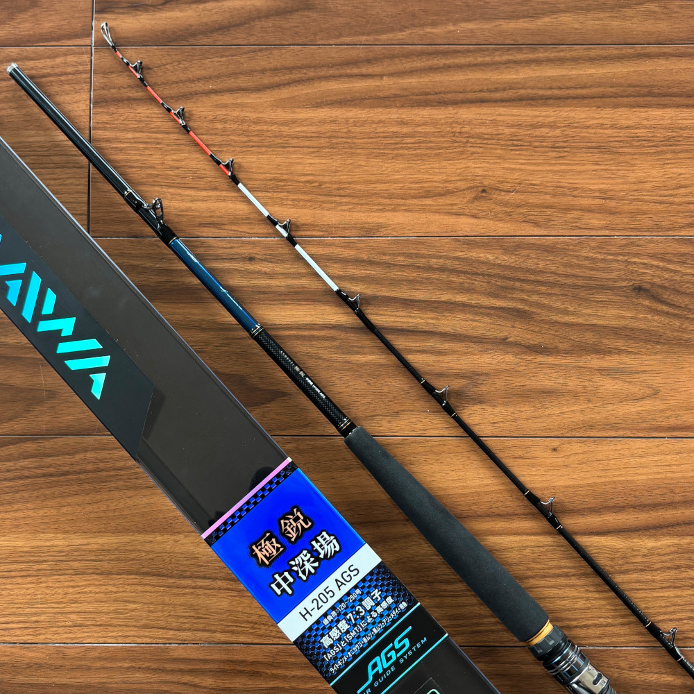 Yahoo!オークション - 送料無料 ダイワ 17 極鋭 中深場 H205 AGS 中古...