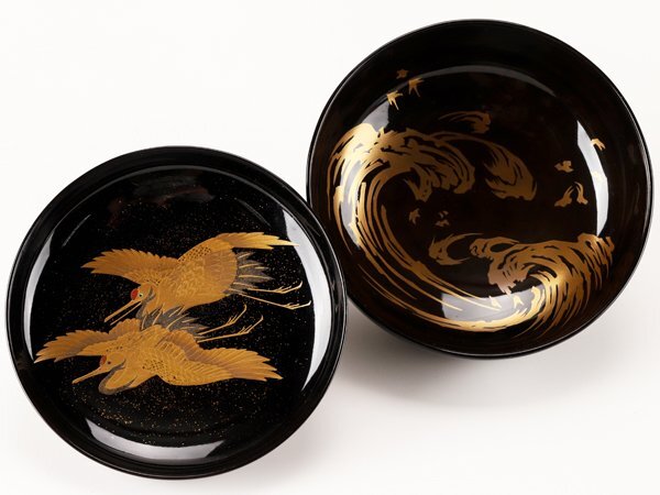 Yahoo!オークション - 【流】能登輪島塗 加賀蒔絵 煮物椀十客 共箱 LB4...