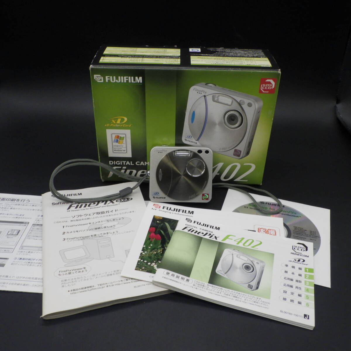 Yahoo!オークション - 現状品 FUJIFILM FinePix F402 コンパクト デジ...