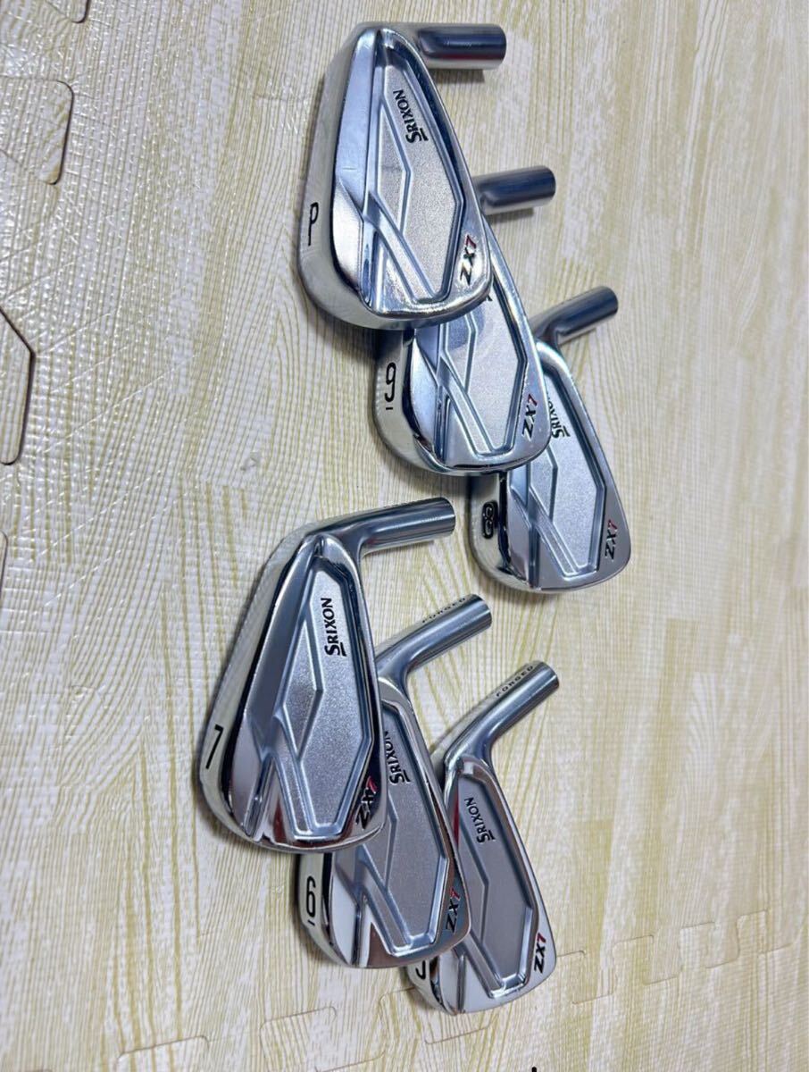 Yahoo!オークション - zx7アイアン 6本 ヘッドのみ