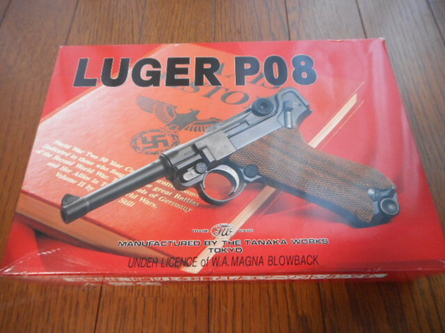 Yahoo!オークション - タナカワークス LUGER P08 4インチ ルガーP08 ヘ...