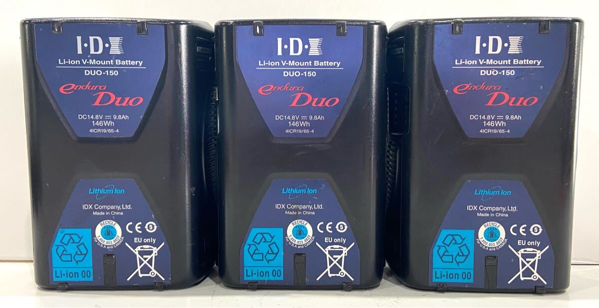 Yahoo!オークション - 250620C IDX Li-ion V-Mount Battery DUO-150 3...
