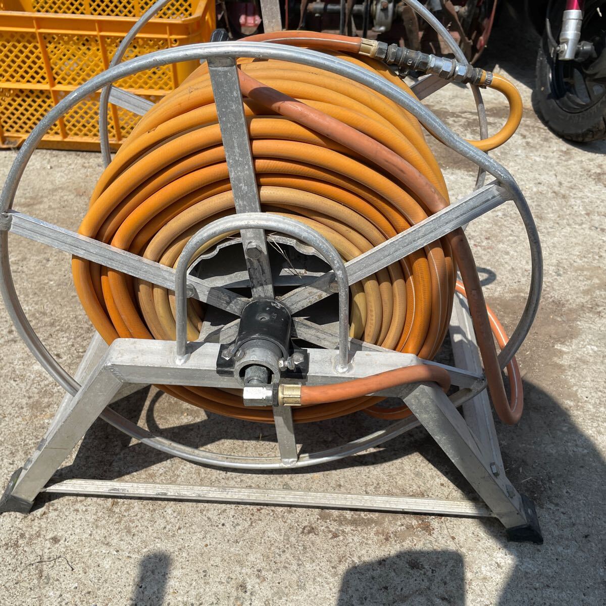 Yahoo!オークション - 山形発 激安商品 アルミホースリール/メーカー不...