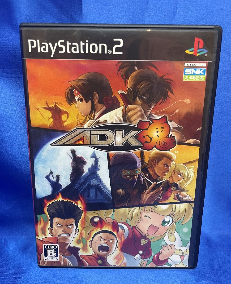 Yahoo!オークション - 【PS2】ADK魂 ゲームソフト プレイステーション2...