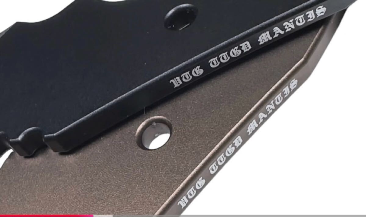 Yahoo!オークション - 田村装備開発 VTG & TTGD コラボナイフ MANTIS ...