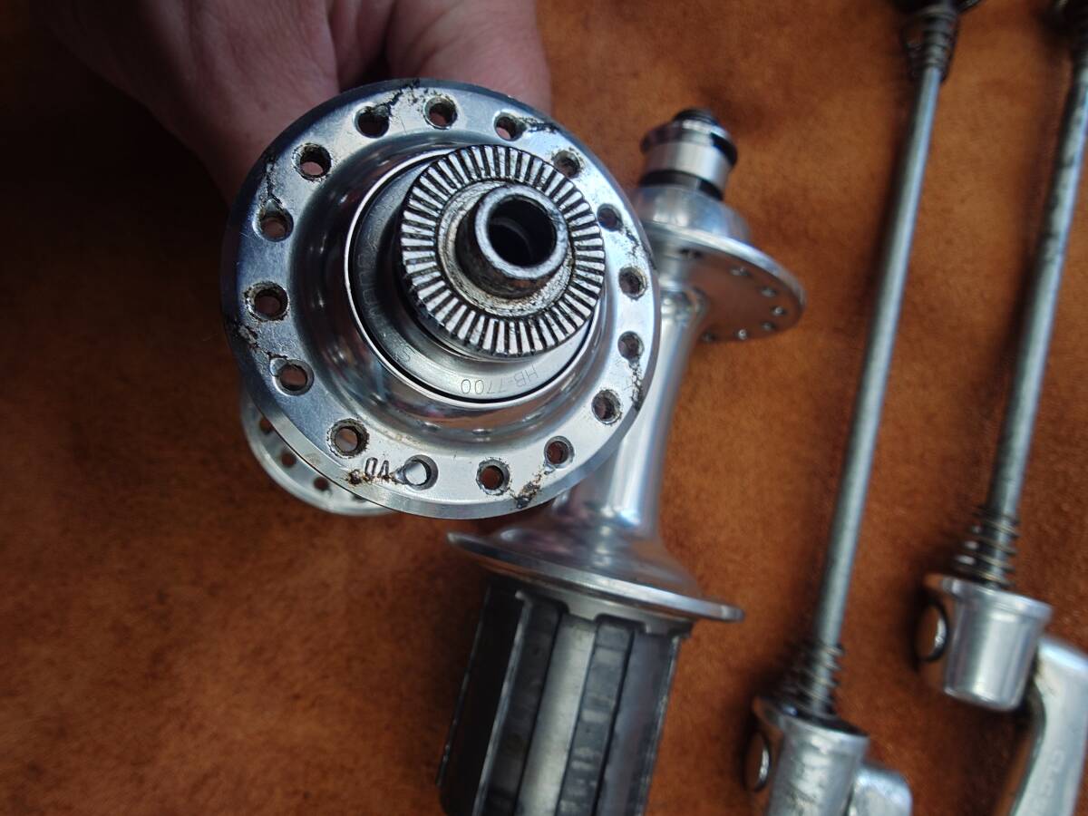 Yahoo!オークション - HB-7700 FH-7700 シマノ デュラエース 前後ハブ ...